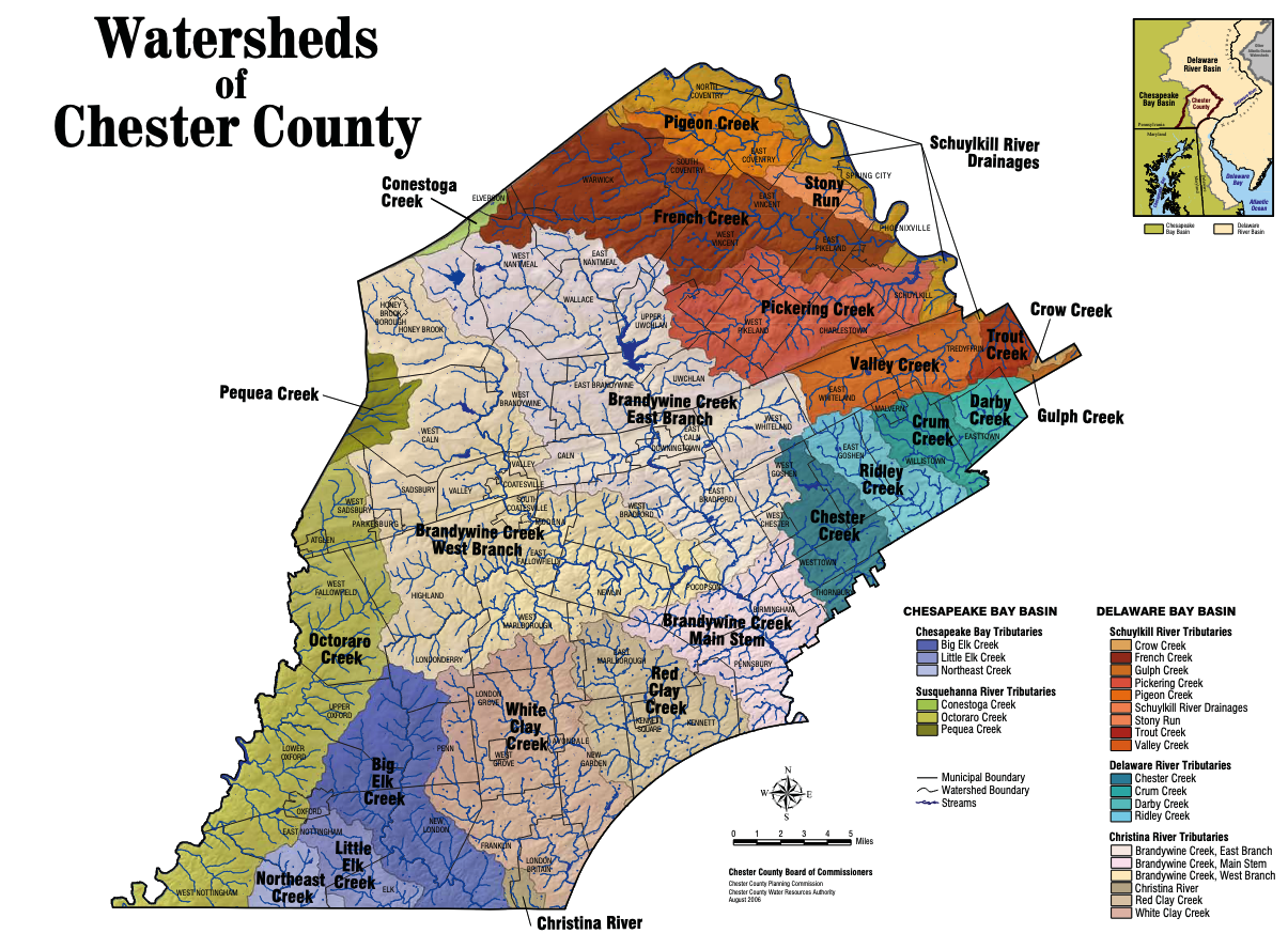 Watersheds of Chester County | Chester County Environment Alliance